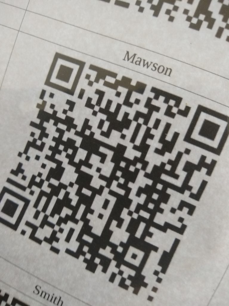 The introduction of QR Codes - Undercliffe Cemetery